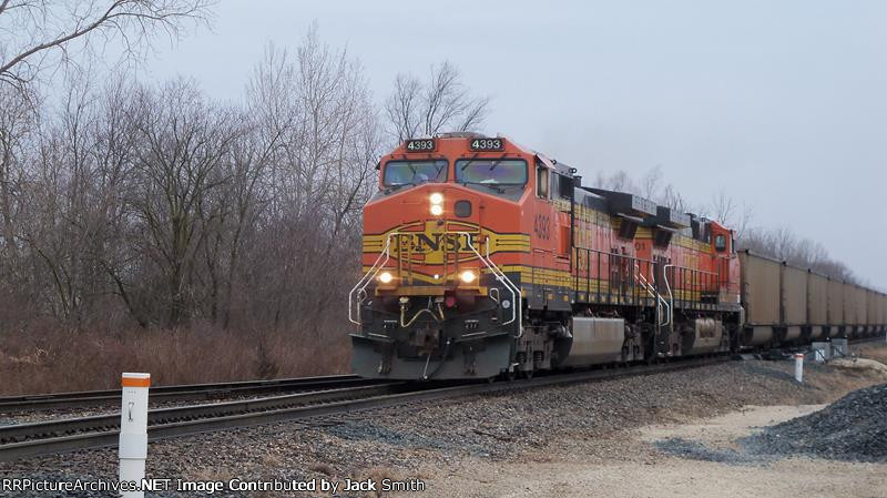 BNSF 4393 & 4501
